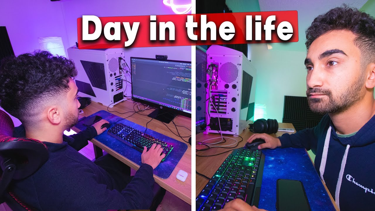 Day In The Life Of a Software Engineer Working From Home | Remote Video ...